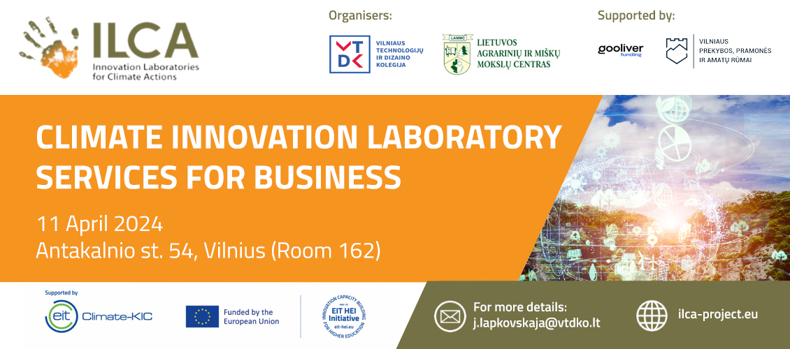 Invitation to the event "CLIMATE INNOVATION LABORATORY SERVICES FOR ...